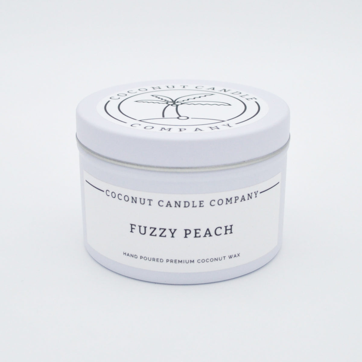Fuzzy Peach Coconut Wax Candle – Coconut Candle Company